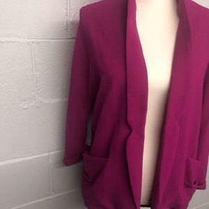 Dex | Jackets & Coats | Dex Casual Magenta Blazer | Poshmark